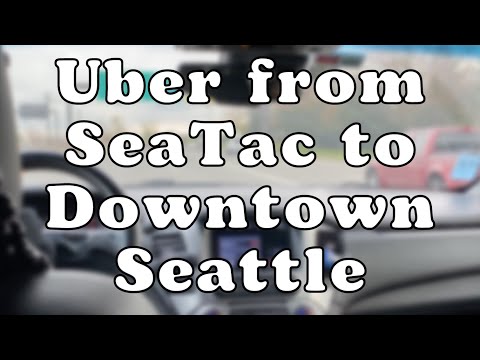 Uber from SeaTac to Downtown Seattle - YouTube