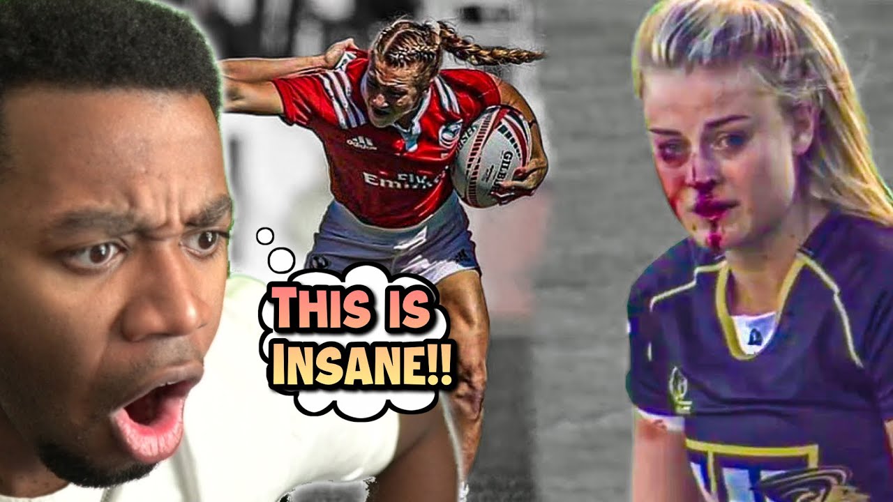 OMG!! THEY GOING CRAZY!! THE VICIOUS SIDE Of Women's Rugby Reaction ...