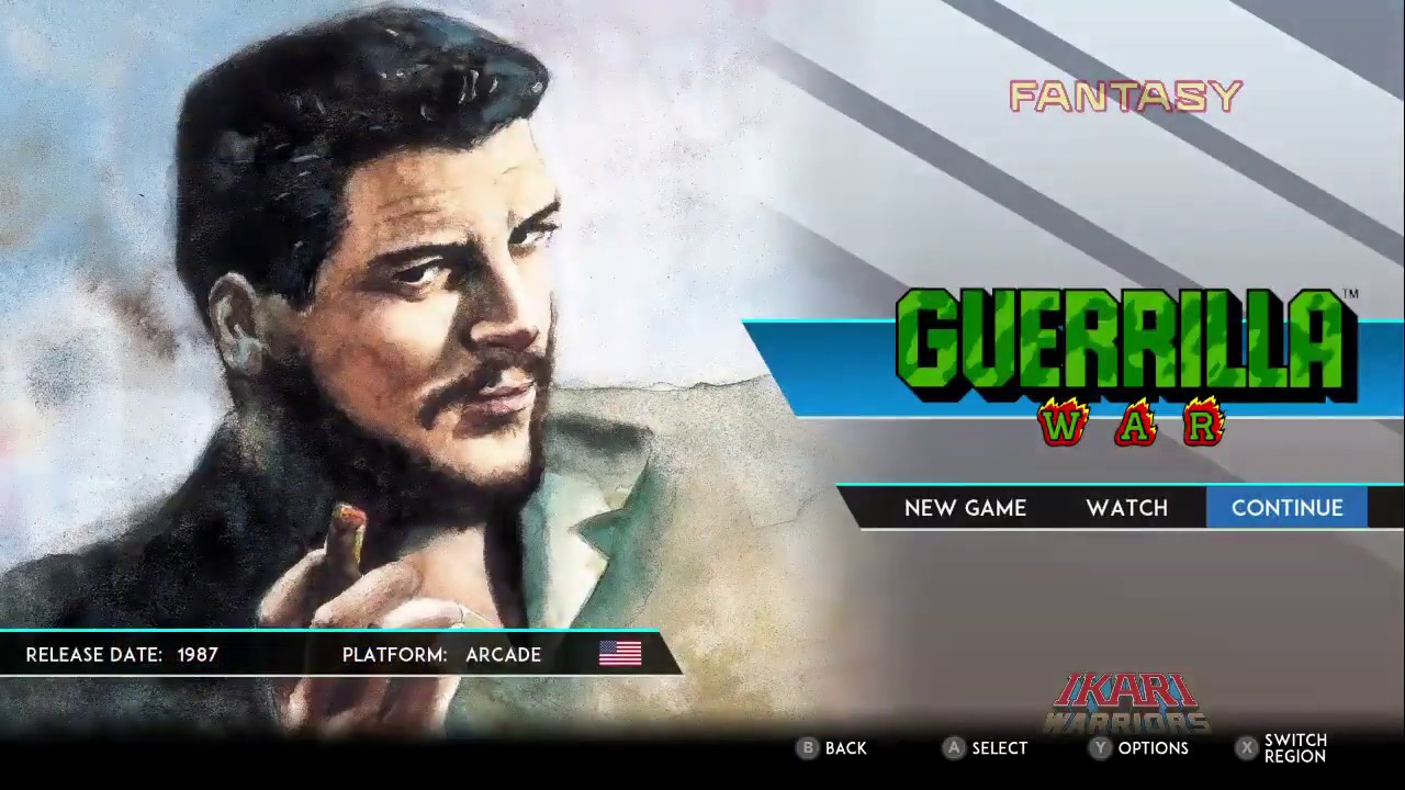 SNK 40th Anniversary Guerrilla War Arcade game part 1 - YouTube