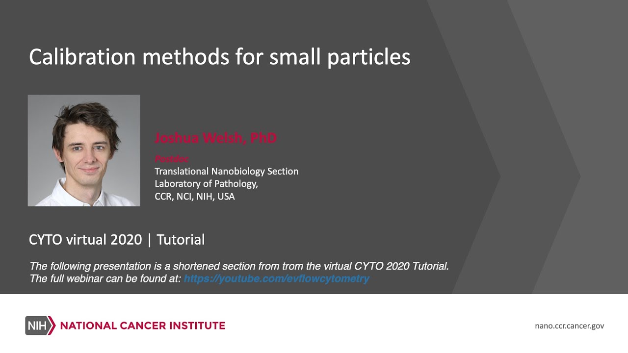 Why calibrate EV flow cytometry data? - YouTube