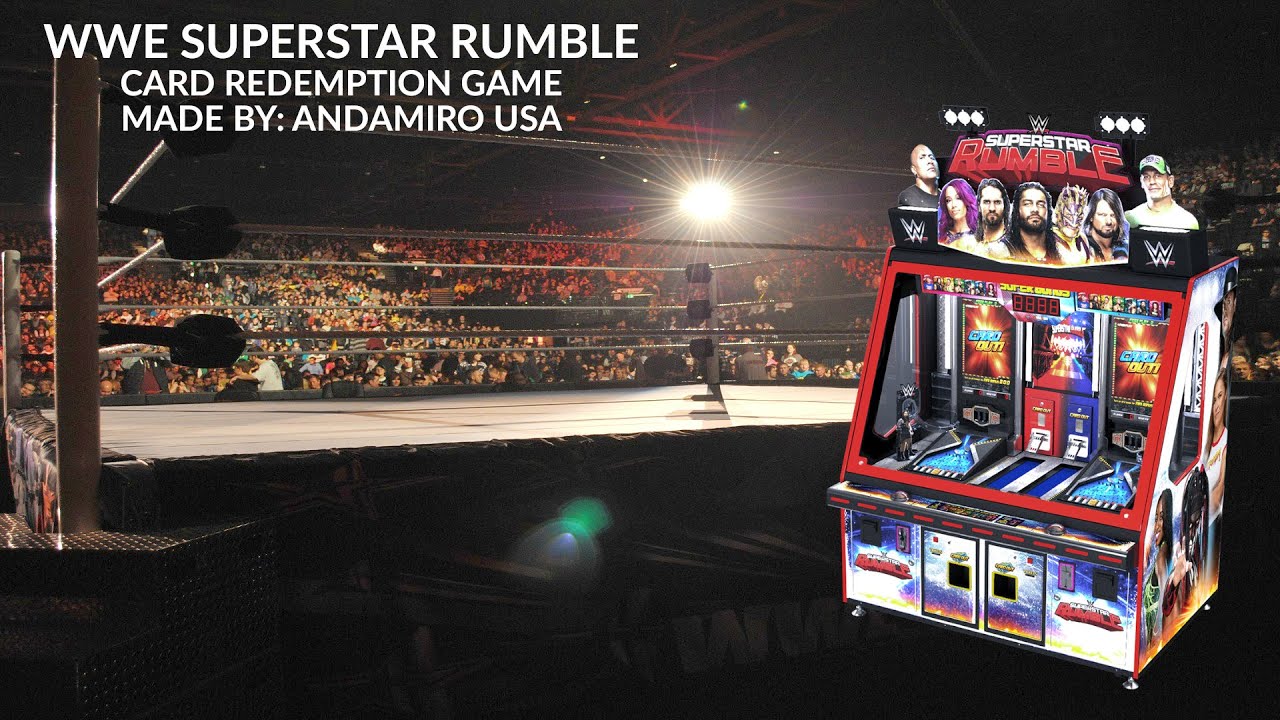 WWE Superstar Rumble [Andamiro USA; IAAPA 2018] - YouTube