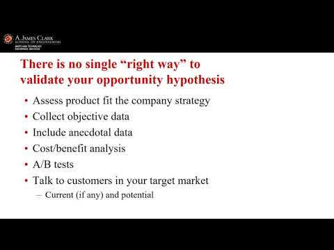 Validating the Hypothesis - YouTube