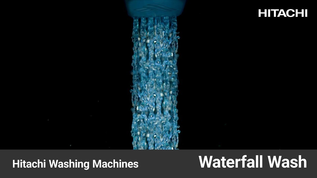 Discover the magic of the waterfall wash | BD-100XFVEM The New Hitachi ...