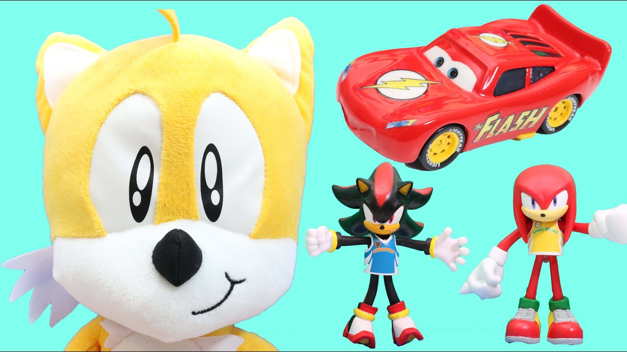 Sonic And Tails Play Soccer And Have Plush Challenge - YouTube