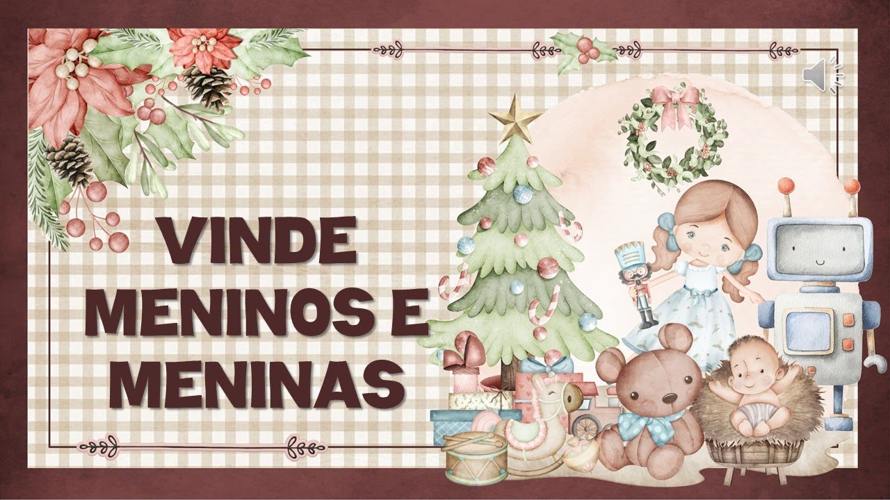 VINDE MENINOS E MENINAS PLAYBACK - YouTube