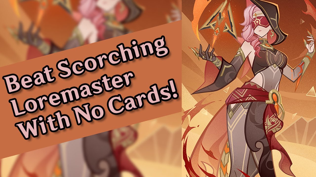 Beat Eremite Scorching Loremaster Without Using Any Card - Genshin Impact TCG - YouTube