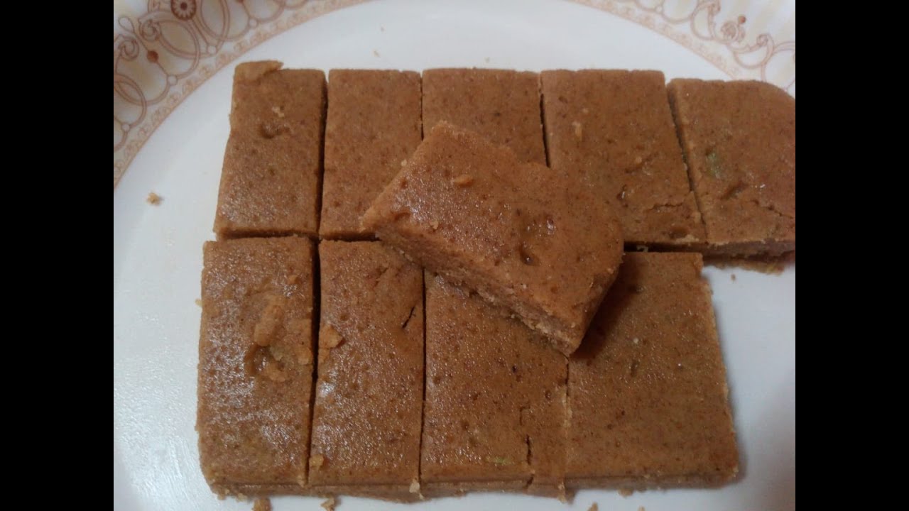 90's kids favourite sweet Hal kova, maida burfi easy sweet recipe - YouTube