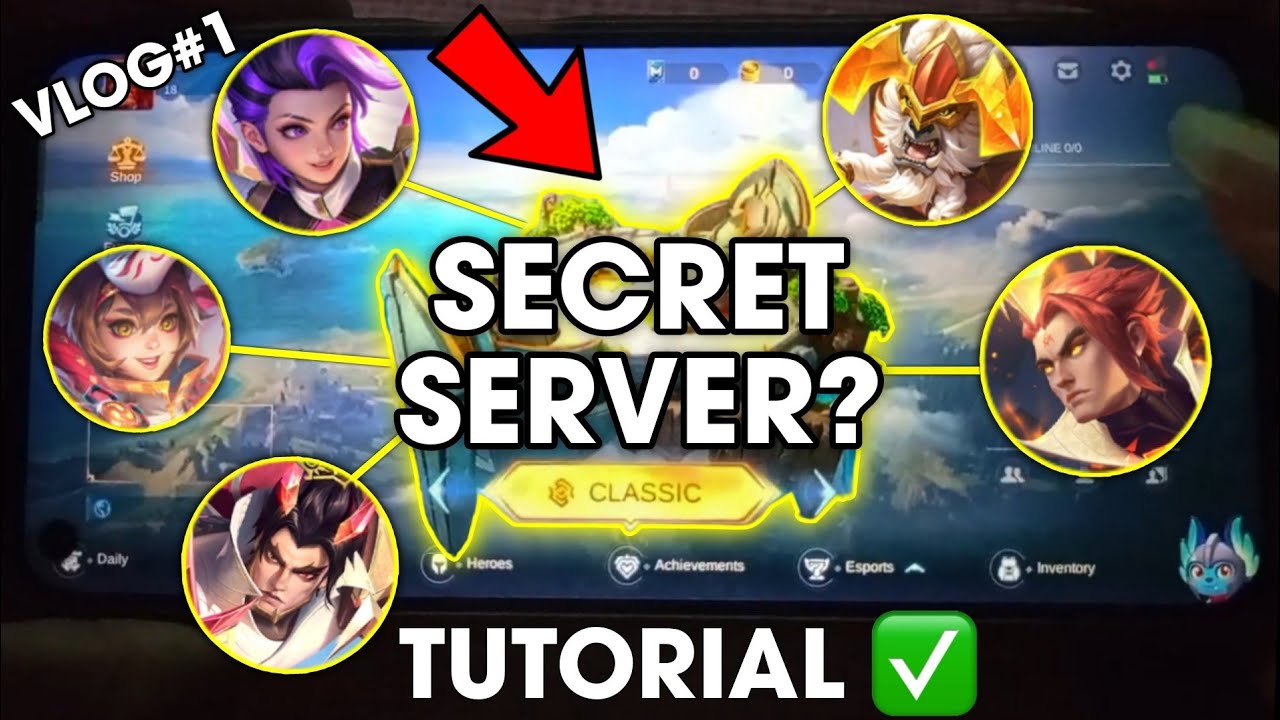 VLOG#1: HOW TO GET IN THE SECRET SERVER TUTORIAL | ADVANCE SERVER ...