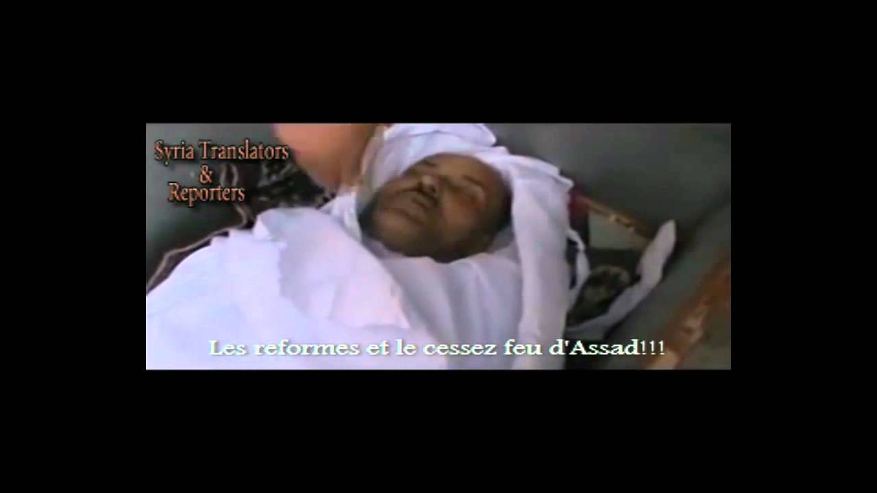 Syrie, Ariha, le civil Mohammad Ahmad Rihawi était assassiné par le ...