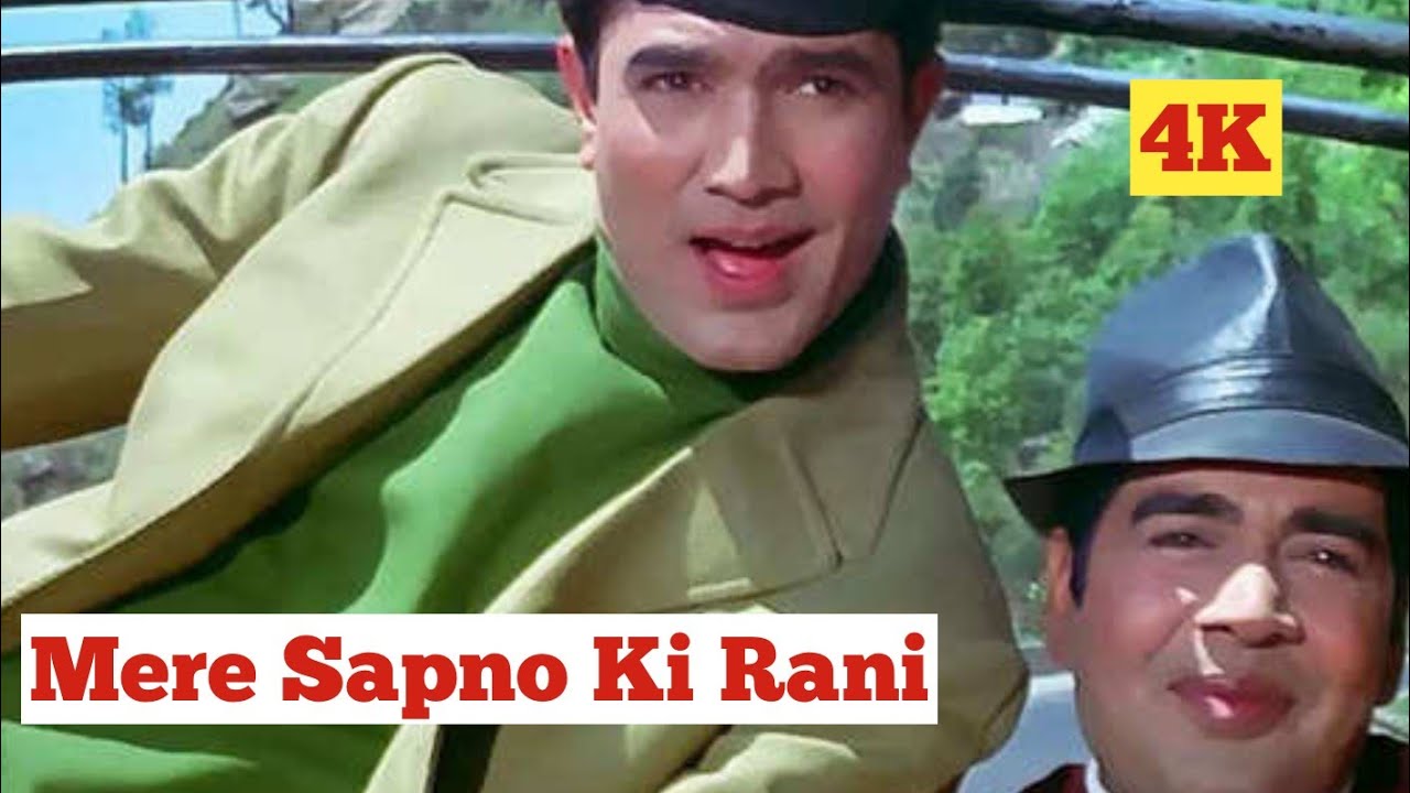 Mere Sapno Ki Rani Song 4K | Film- Aradhana | Kishore Kumar |Rajesh ...