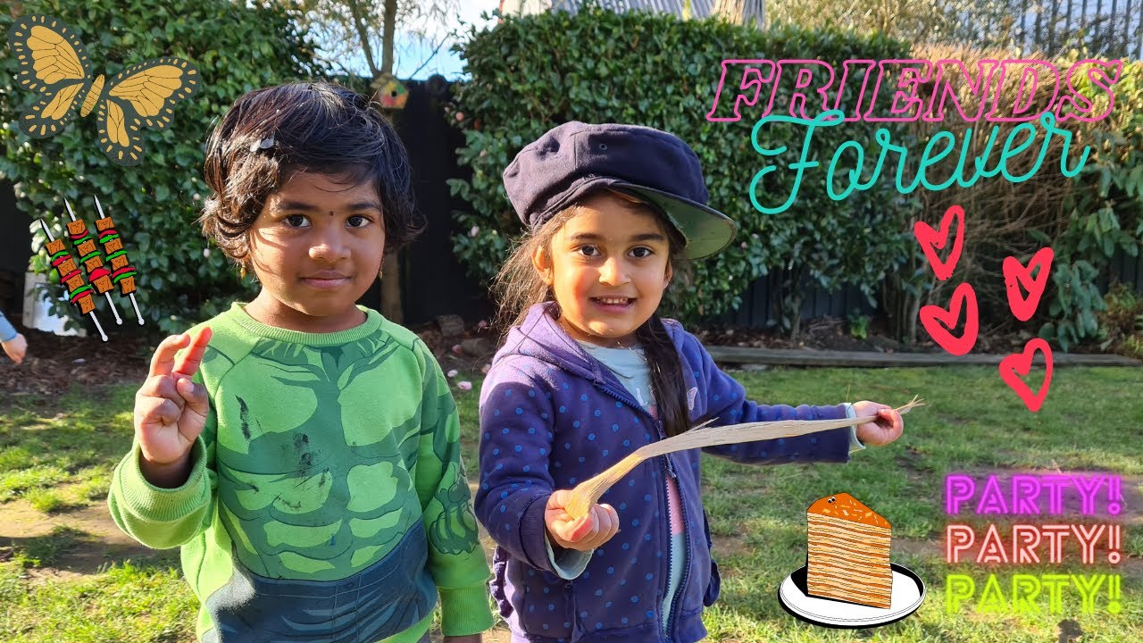 Zainab Is With Her Friend Spruha At Kindergarten & Enjoyed 5 Little ...