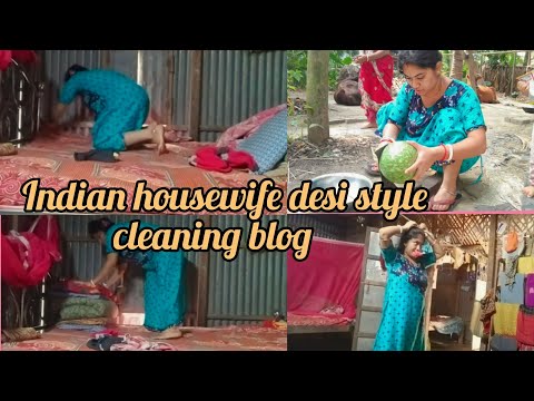 Indian housewife desi style morning and cleaning blog ll nighty blog