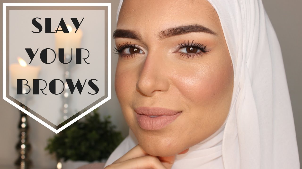 HOW TO SLAY YOUR BROWS - YouTube