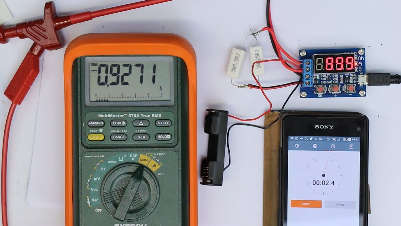 Full Analysis of a Battery Capacity-Meter from Ebay - YouTube