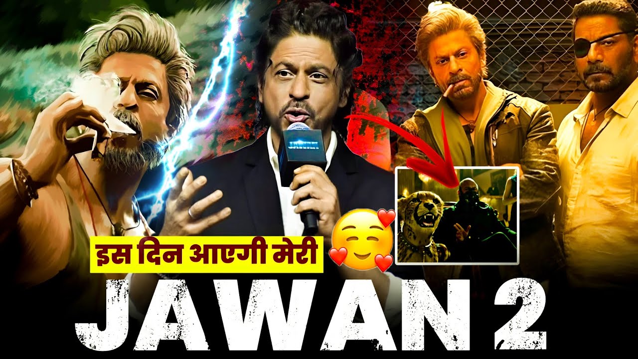 Jawan 2 Release Date biggest update | Jawan Director Atlee Talk about ...