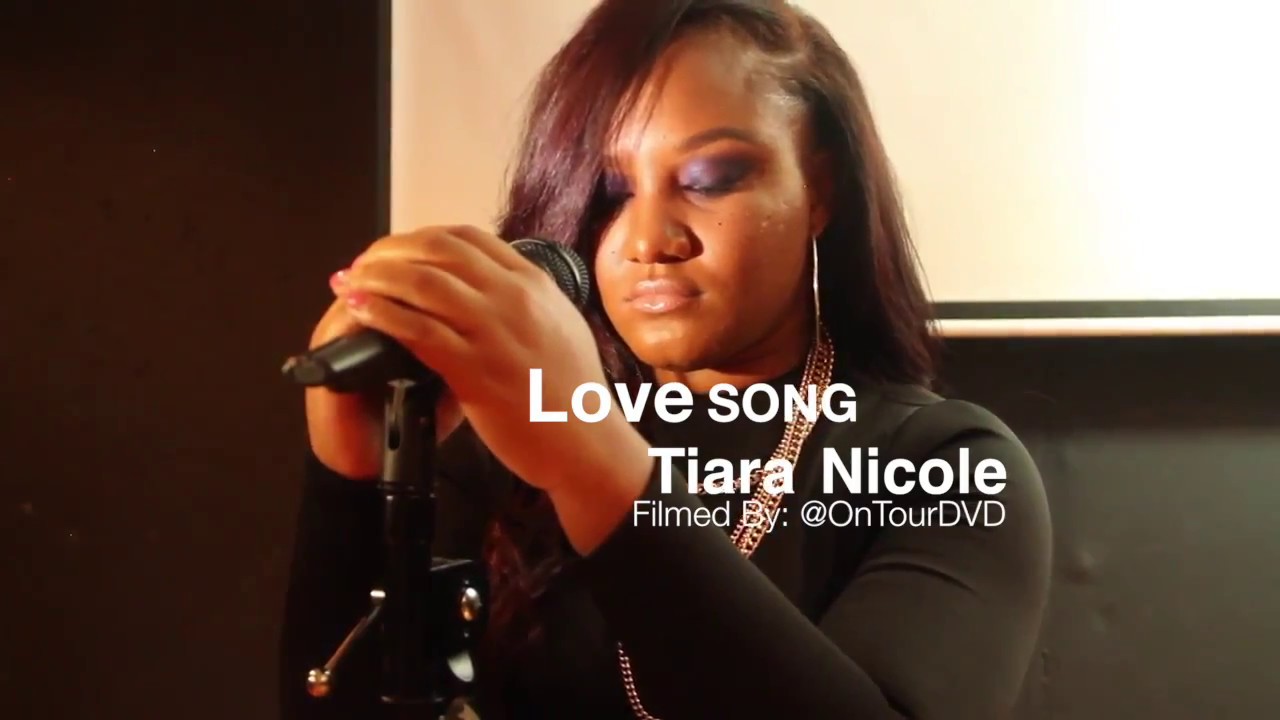Tiara Nicole sings Love Song(Live from the studio) - YouTube