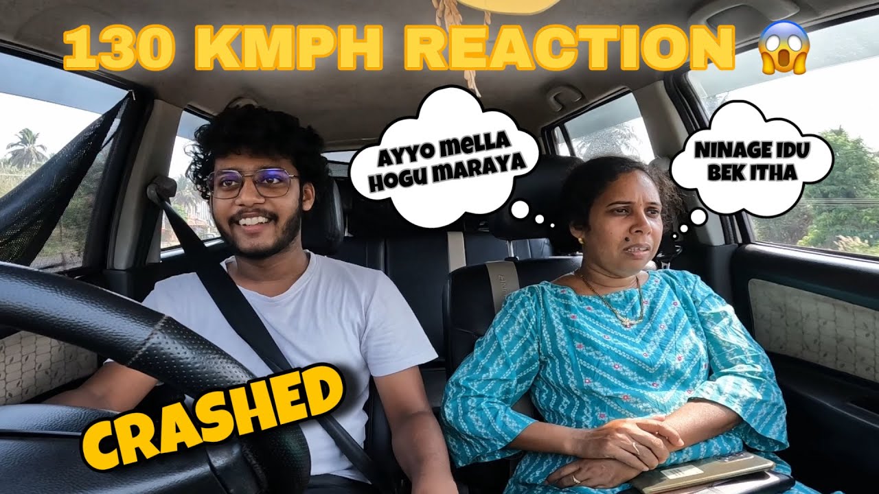 AT 130KMPH MOMS REACTION *ALL MOST DEID*😱 || THE KA19 RIDER || KANNADA ...
