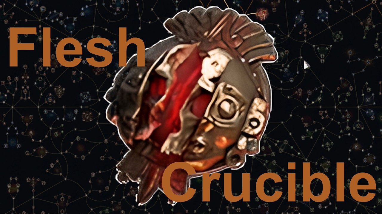 Flesh Crucible Diamond Keystone Activation | Mini Guides #poe2 # ...