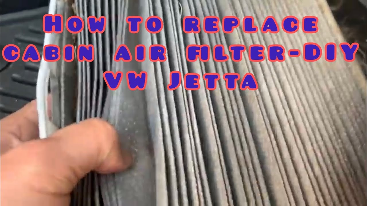 How to replace cabin air filter DIY 2015-2017 VW Jetta - YouTube