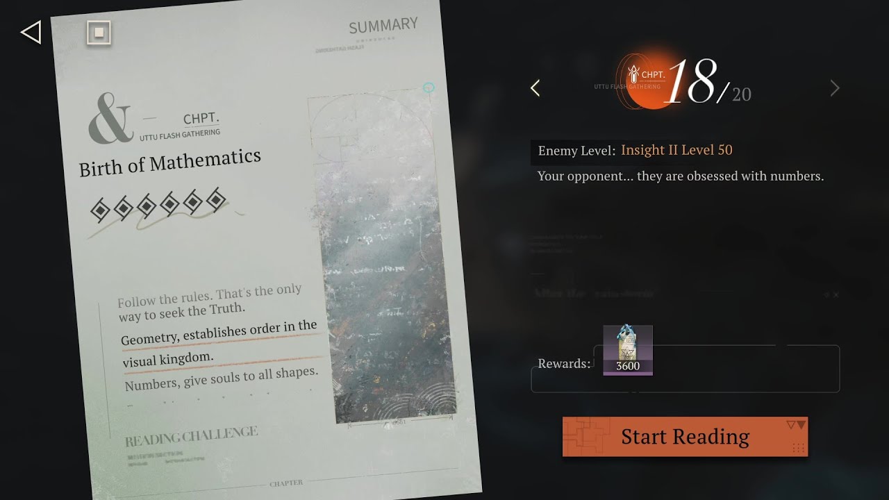 Reverse: 1999 - UTTU Wandering on the Shore - Birth of Mathematics 18 (with achievement) - YouTube