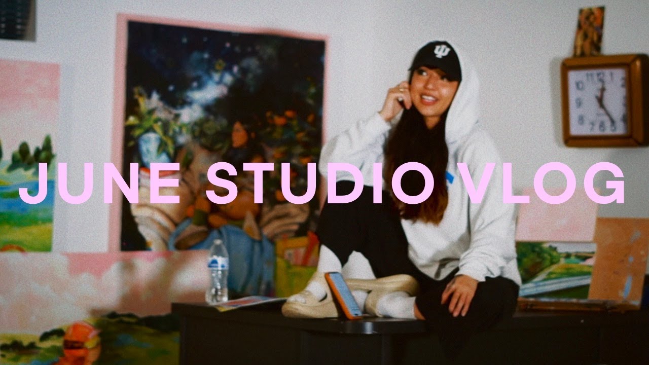 JUNE STUDIO VLOG - YouTube