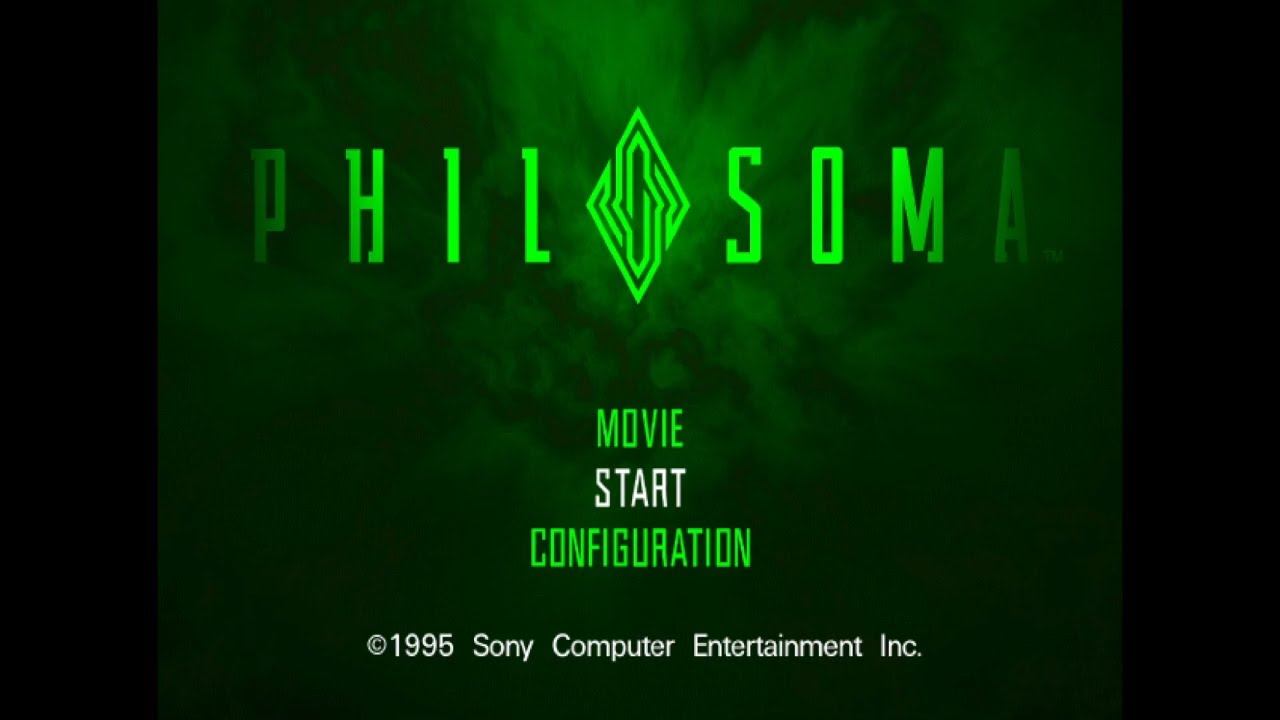 Philosoma - Sony PlayStation - Intro & Title Screen - YouTube