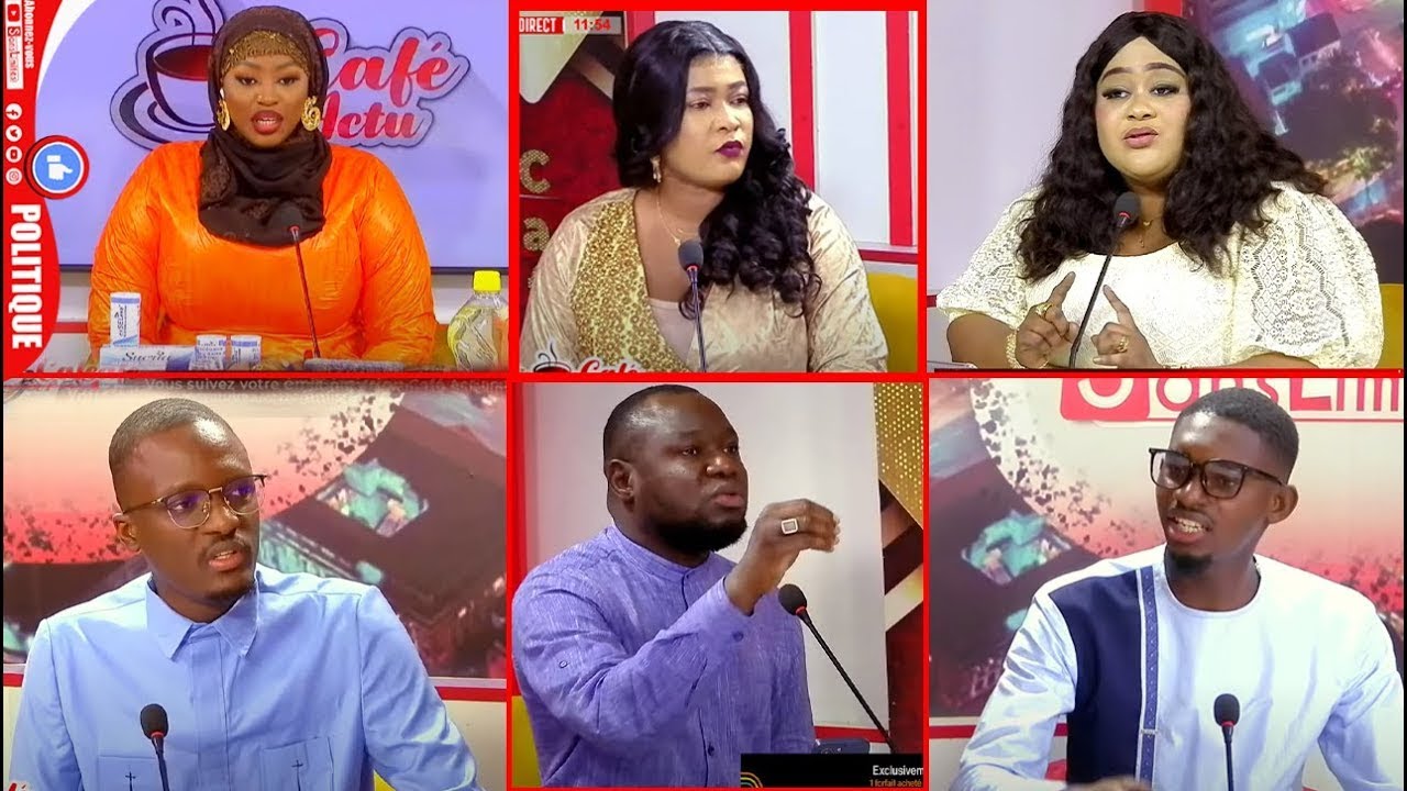 Matinale Café Actu avec Mamy Samb, Nabou Cor et l'équipe du VENDREDI 22 ...