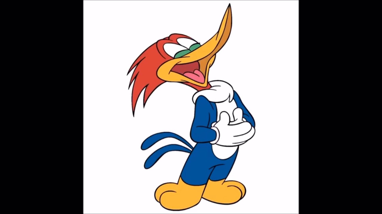Woody woodpecker laugh - YouTube