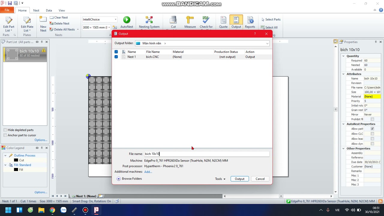 HD sử dụng phần mềm pronest 2019 - YouTube