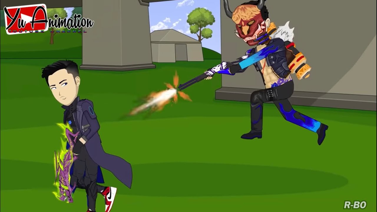 HACKUDO CONVERTIDO PARTE 35 FREE FIRE EM DESENHO ANIMADO FF ANIMATION ...