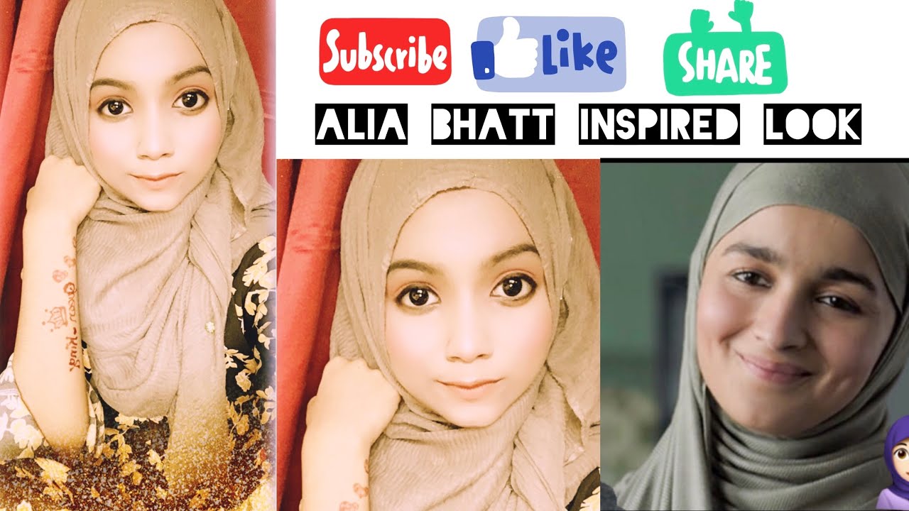 Alia bhatt as safeena firdausi inspired look by Rq Queen Lifestyel ...