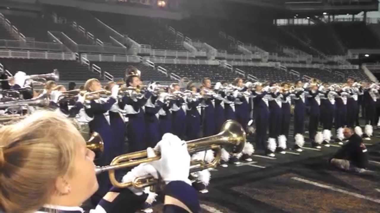 JMU Marching Royal Dukes, Trumpet Section, Band of Brothers, 13 Sep 14 ...