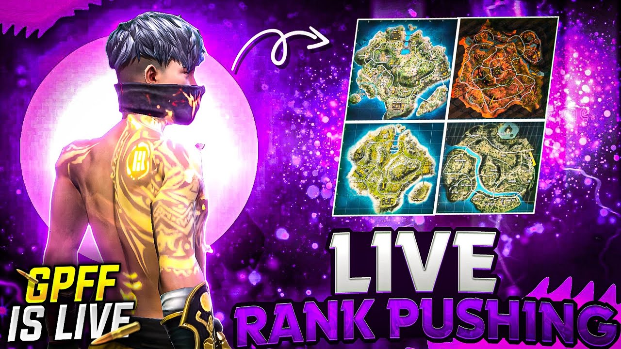 NEW BR RANK SEASON 😎 PUSH TO TOP 1 🚀 Gaming Point FF 👽 Free Fire Live😍 ...