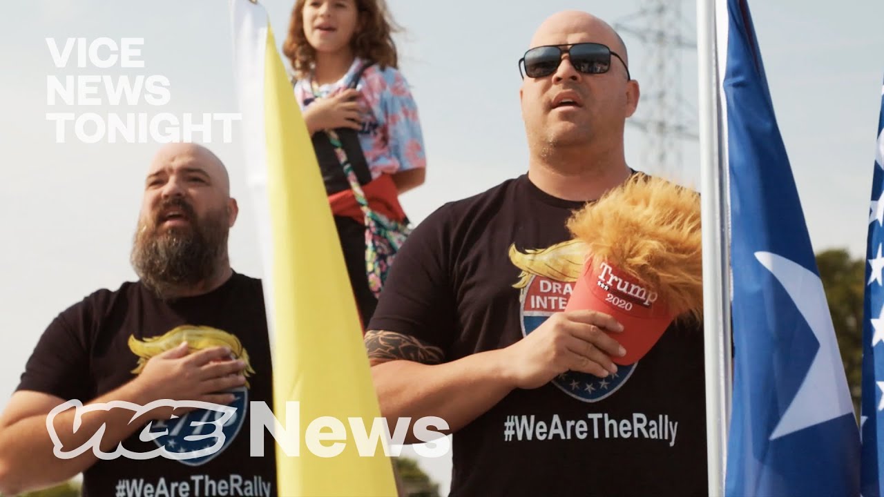 This MAGA Caravan Doesn't Care That Trump Has COVID - YouTube