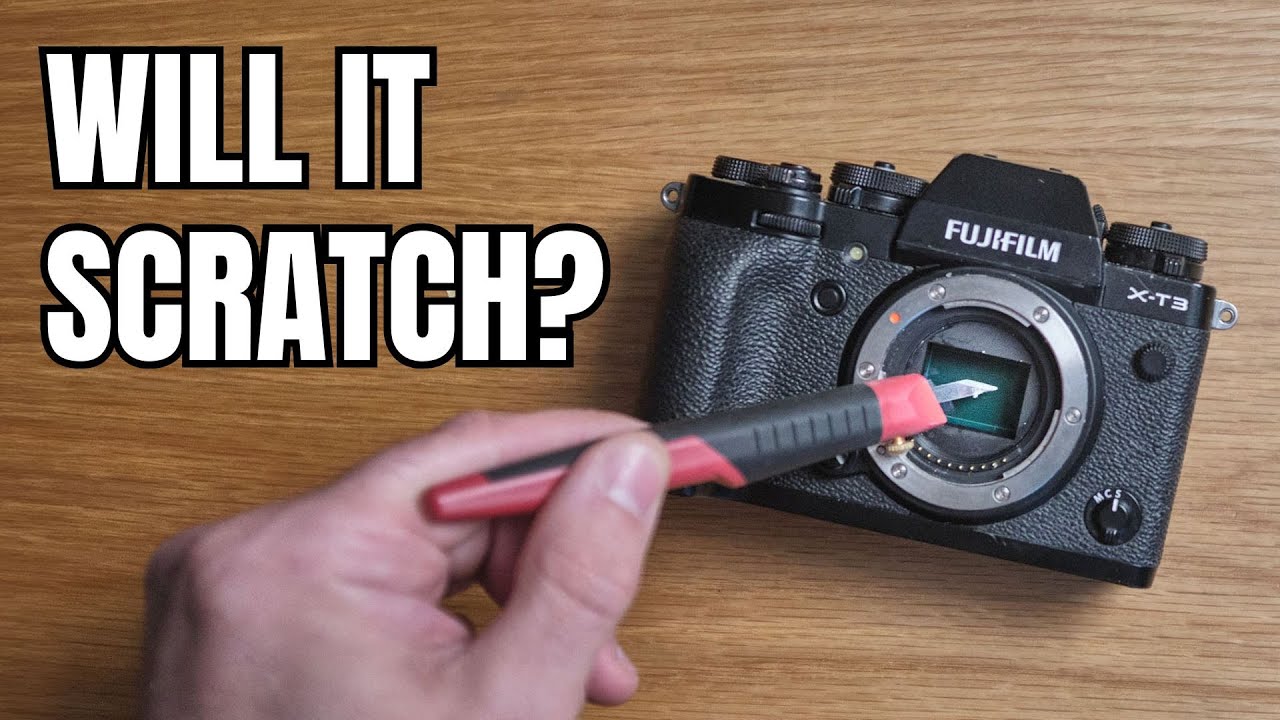 Scratching a Camera Sensor with a Scalpel: Can It Survive? - YouTube
