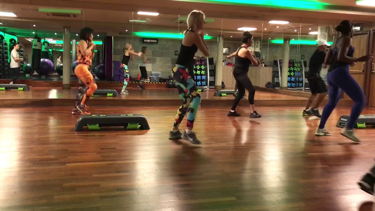 Cuban Cardio Dance Salsa Aerobics Reduce stress - YouTube