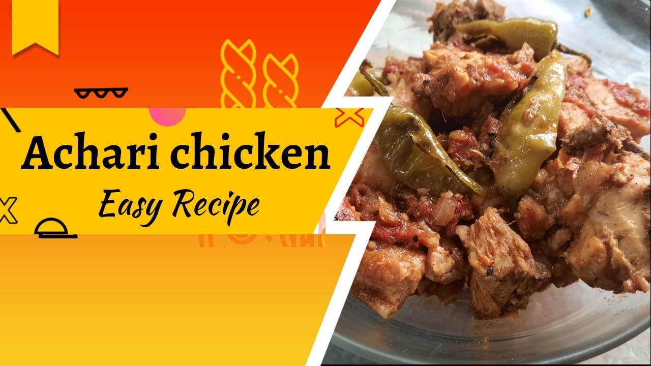 Achari Chicken Recipe | Chicken Achar | Food Rocks - YouTube
