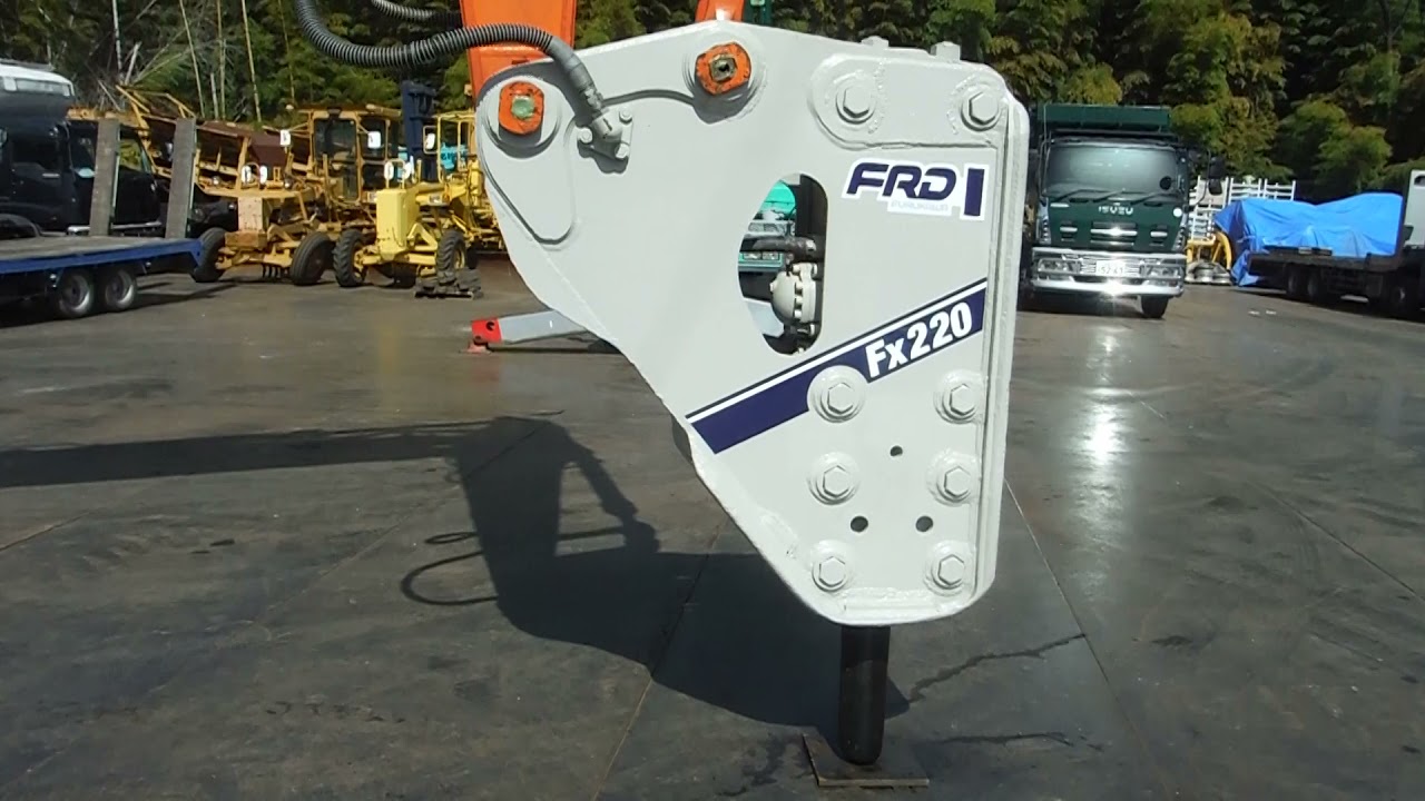 至上 アタッチメント 建設機械 古河ロックドリル 油圧ブレーカー 0.7用 オール塗装 整備点検済み www.wisniczanie.pl