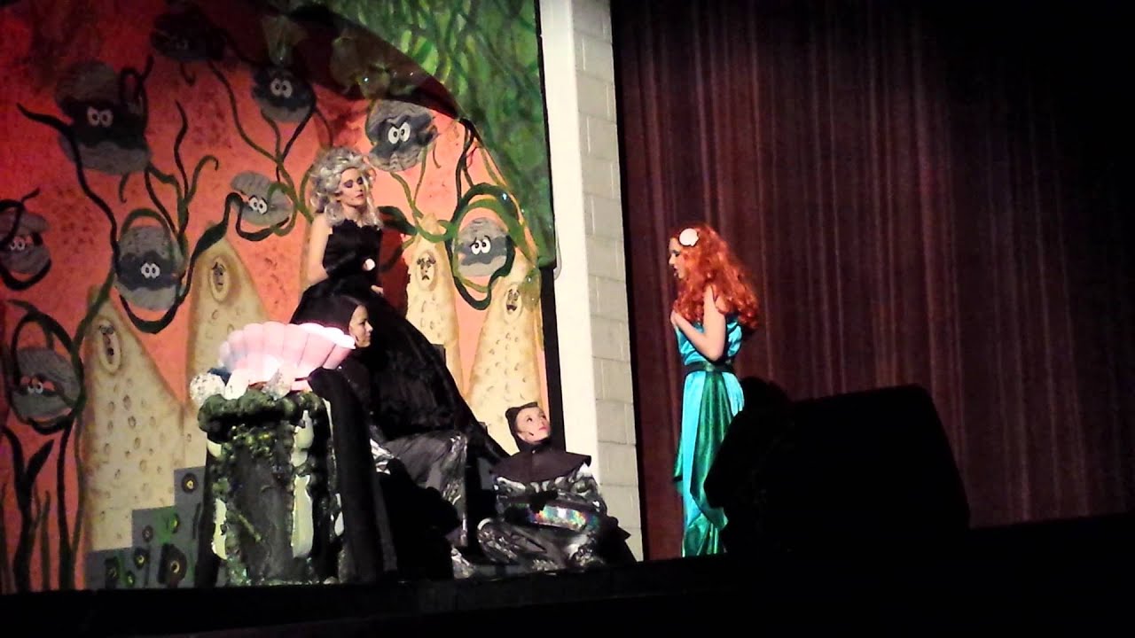Madison Roach as Ursula in The Little Mermaid - YouTube