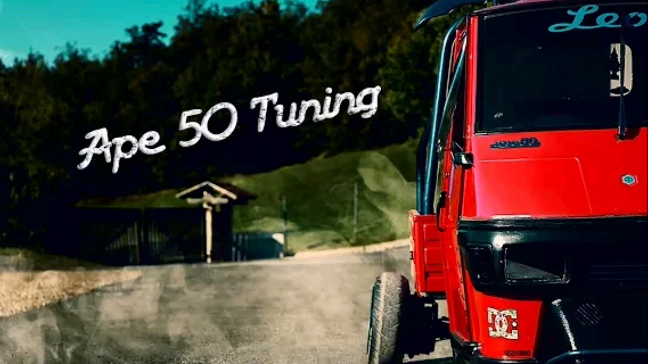 Il meglio dell' ape 50 tuning - YouTube