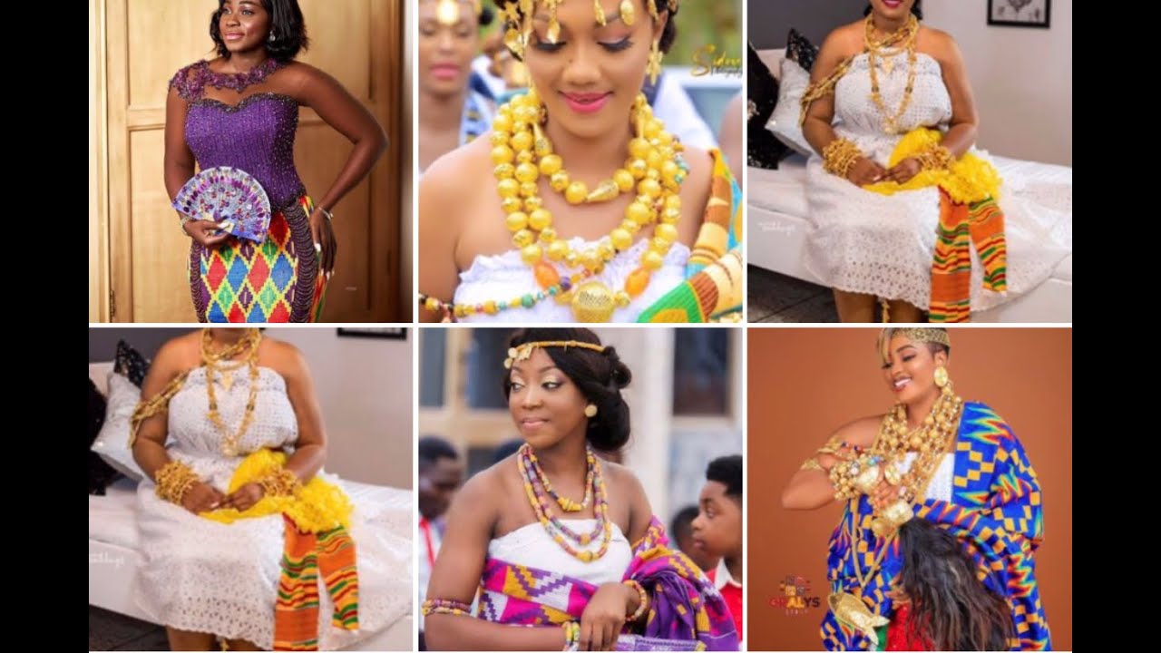 Ghanaian traditional outfits for special occasions. - YouTube