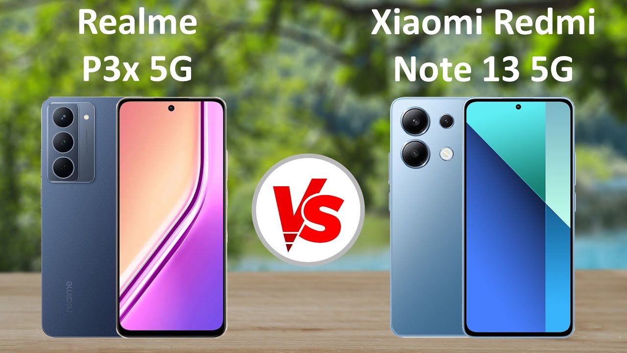 Realme P3x 5G vs Xiaomi Redmi Note 13 5G - YouTube