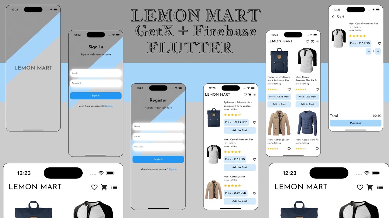 E-Commerce App | For Beginners | GetX | Episode 1 - YouTube