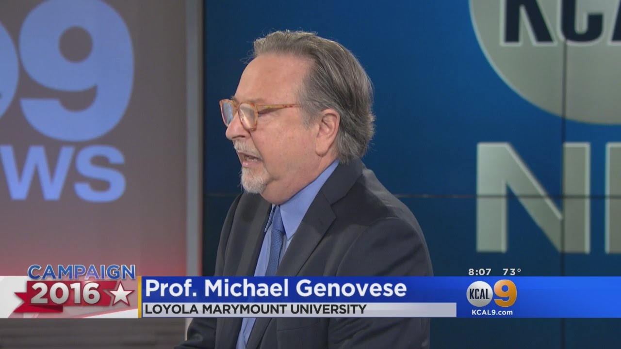 LMU Professor Michael Genovese Breaks Down The Democratic National ...
