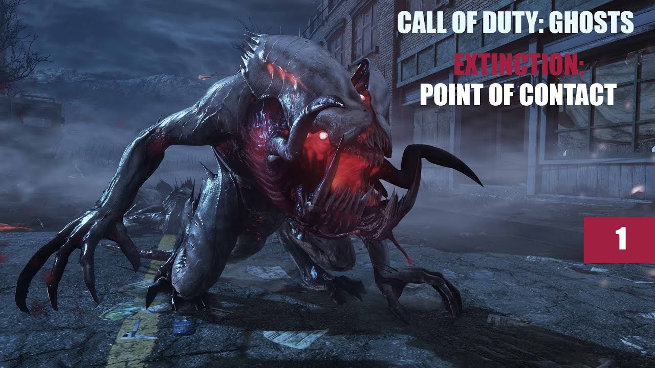 CoD: Ghosts, Extinction: Point of Contact Walkthrough (Part 1) - YouTube