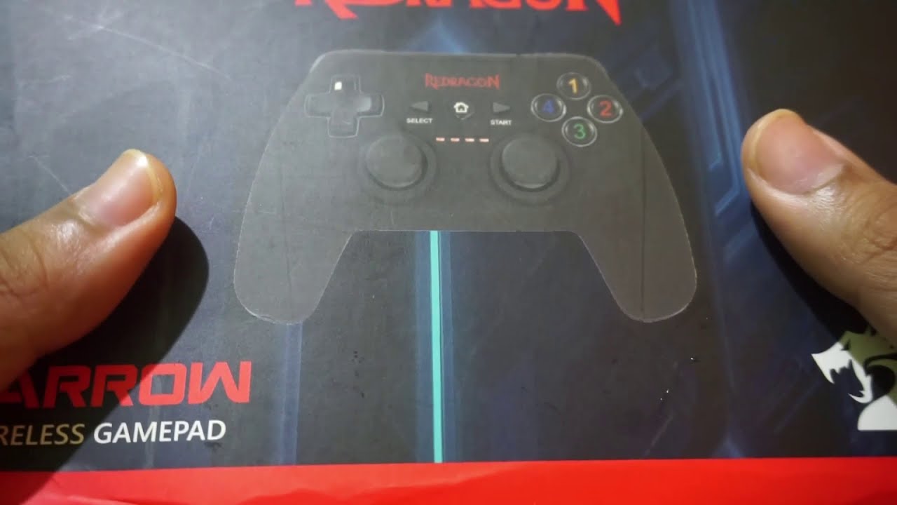 Review Gamepad RED DRAGON HARROW G808 REDDRAGON ( Stik murah wireless ...
