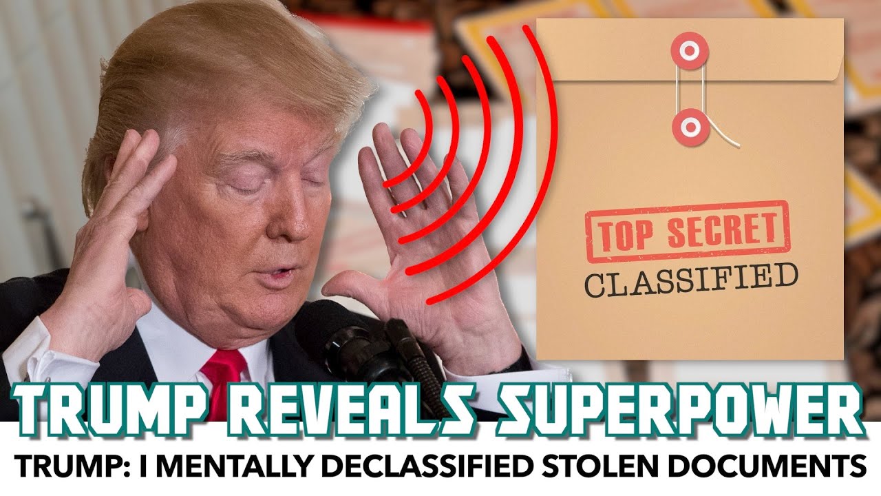 Trump Reveals His Long-Hidden Super Power - YouTube