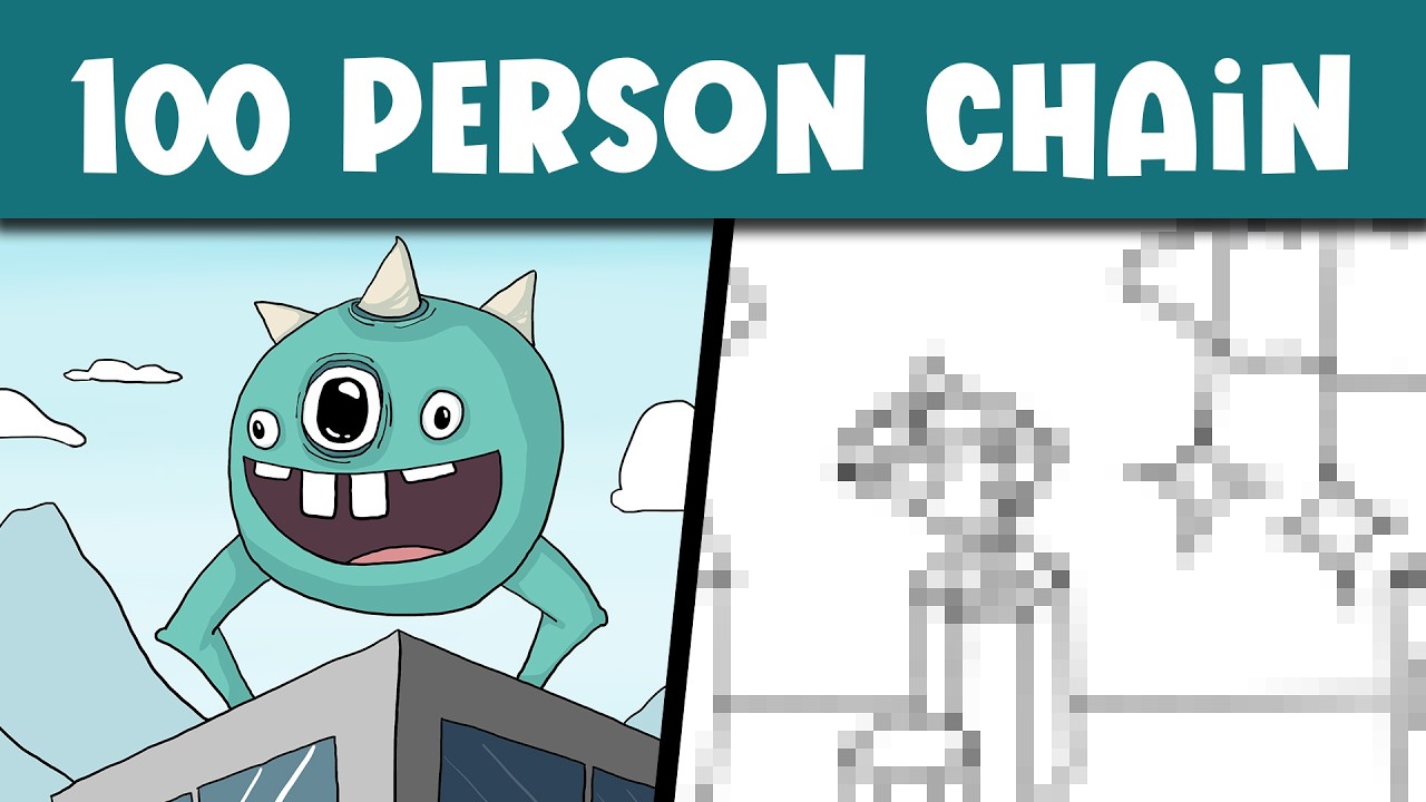 100 Artist "Copy the Drawing" Challenge! - YouTube