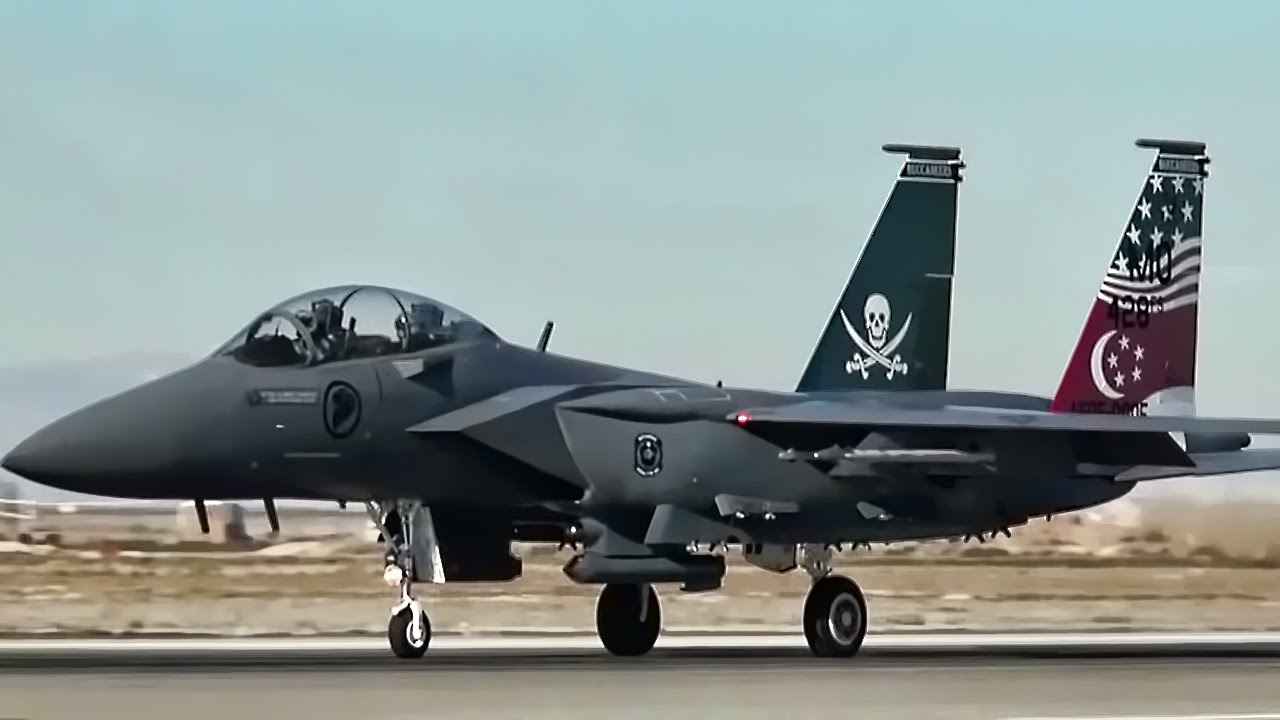 Painted Tail Takeoff • F-15 Livery - YouTube