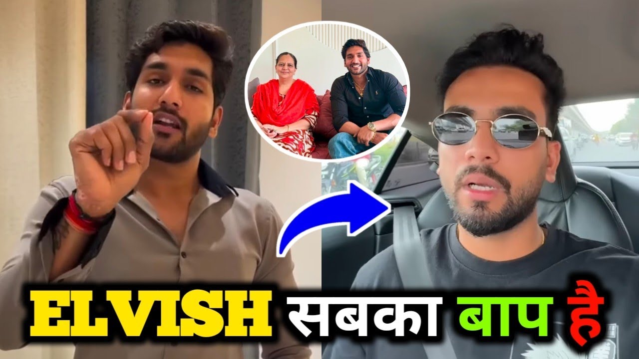 FINALLY 😱 - Aniket Yadav Reply to Elvish Army After Met Elvish Mother ...
